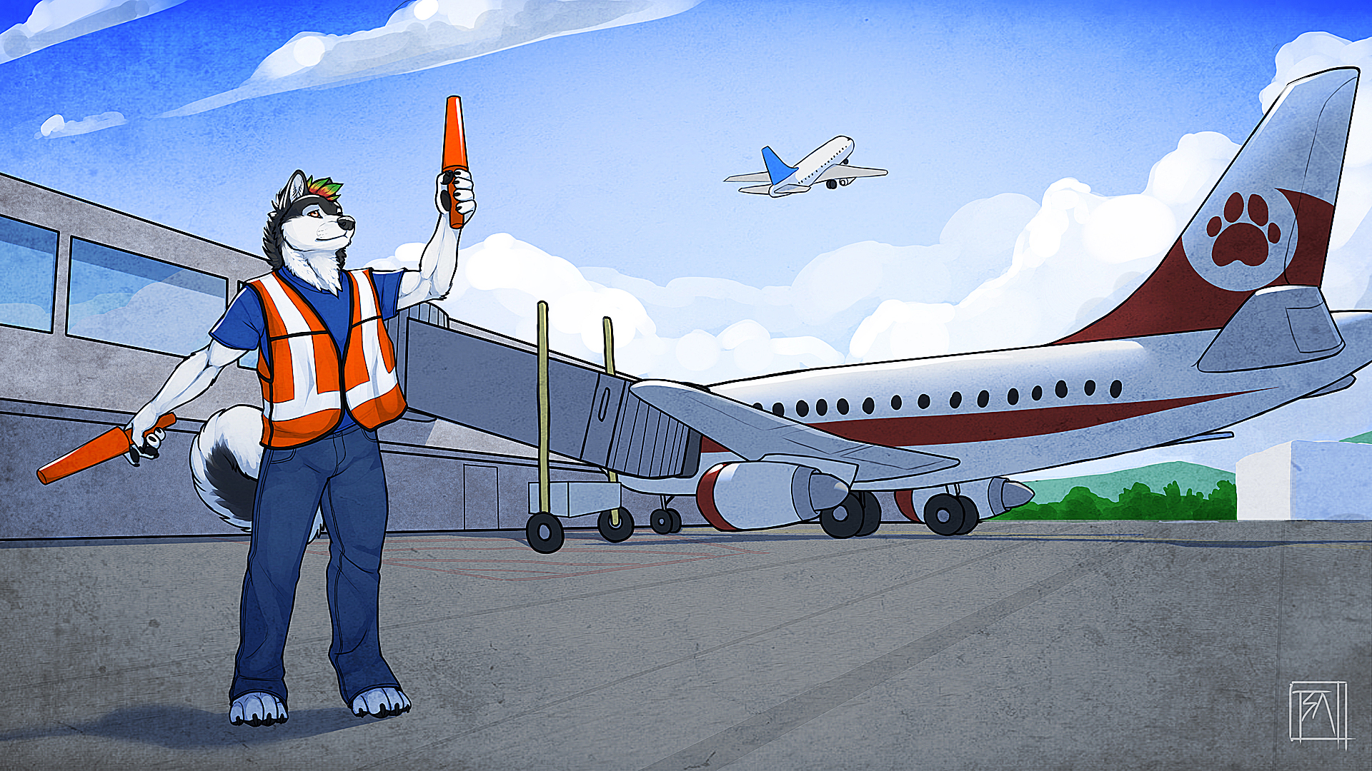 #furry Yiff airlines - "przeleć się z... - K.....y - Wykop.pl